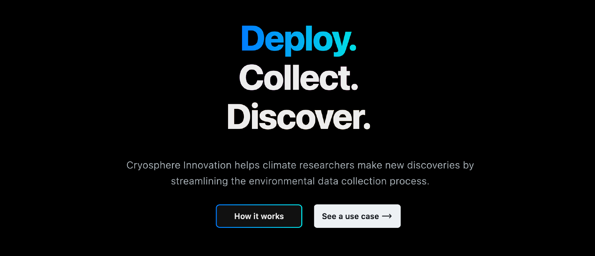 New Website Intro